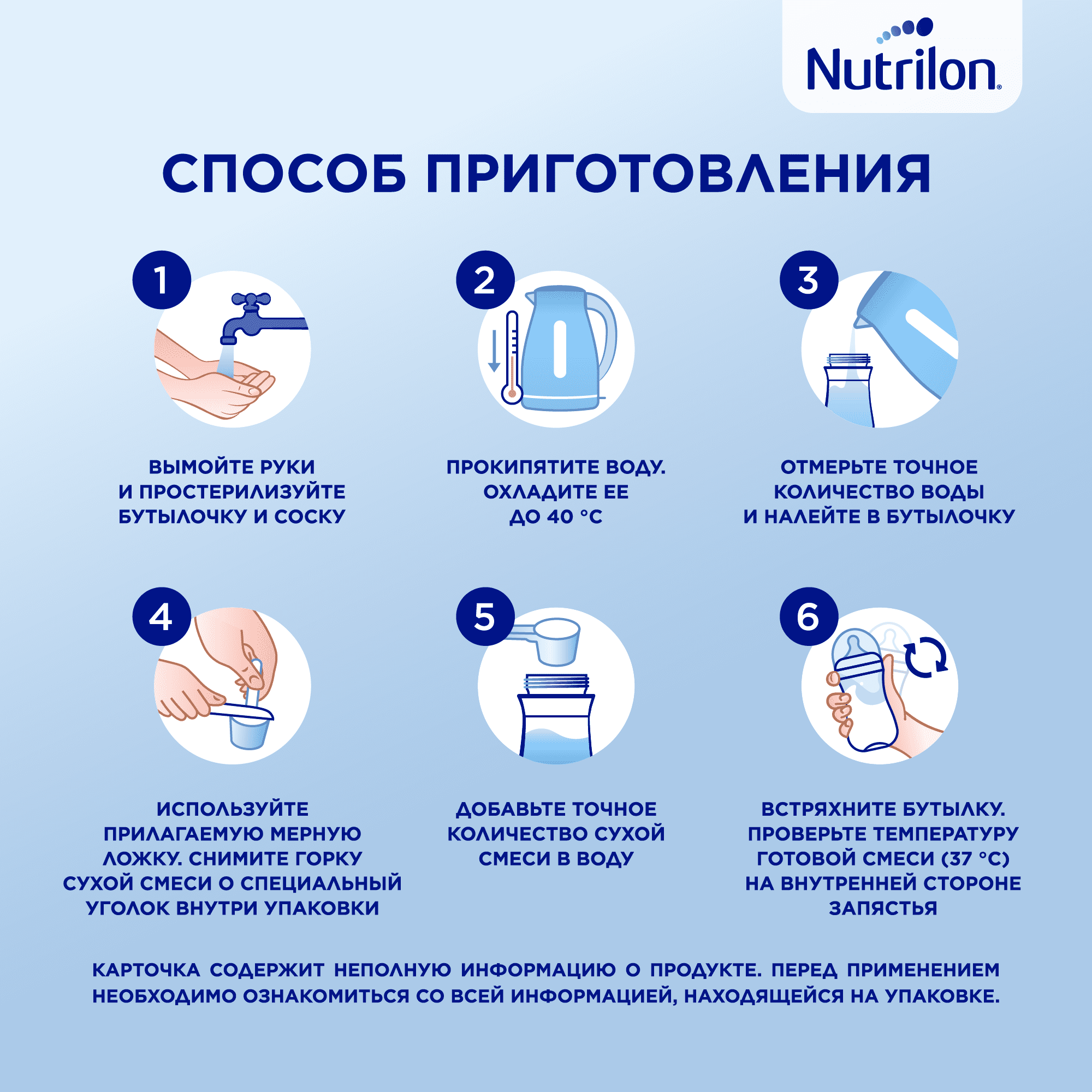 Нутрилон Профутура 1 [Nutrilon Profutura 1] для новорожденных — где ...